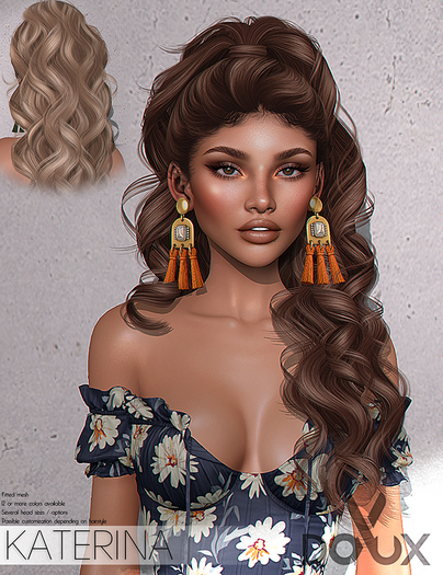 Second Life Marketplace Doux Katerina Hairstyle [demo]